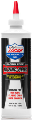 Lucas Oil 10063 TB Zinc Plus Engine Break-In Oil Additive 16oz/473ml | eBay
