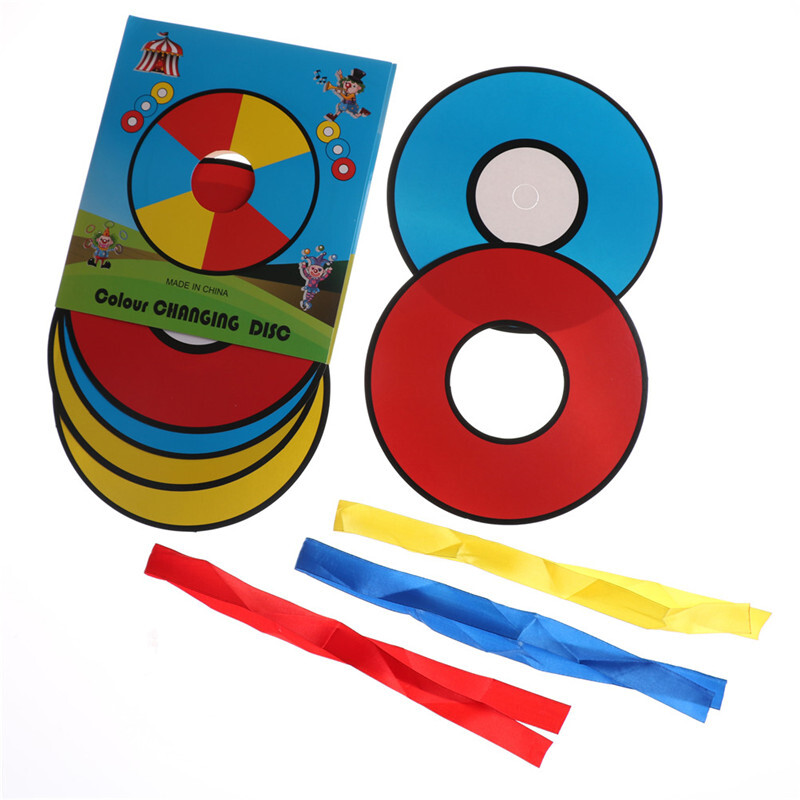 Paper Bag Color Changing Magic CD Close Up Magic Props Stage Street ...