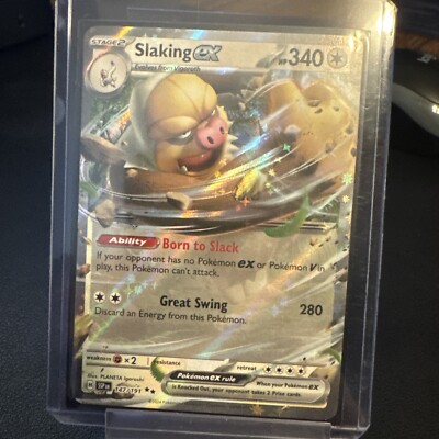 Slaking ex 147/191 SV08: Surging Sparks Pokemon Holo NM/M | eBay