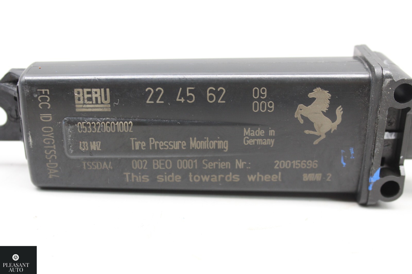 2007 Maserati Quattroporte M139 Tire Pressure Control Module TPMS ...