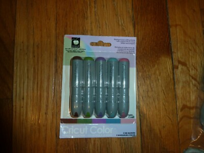 NEW Cricut Provo Craft 5-Pack Ink Markers Cartridges Fashion Collection ...