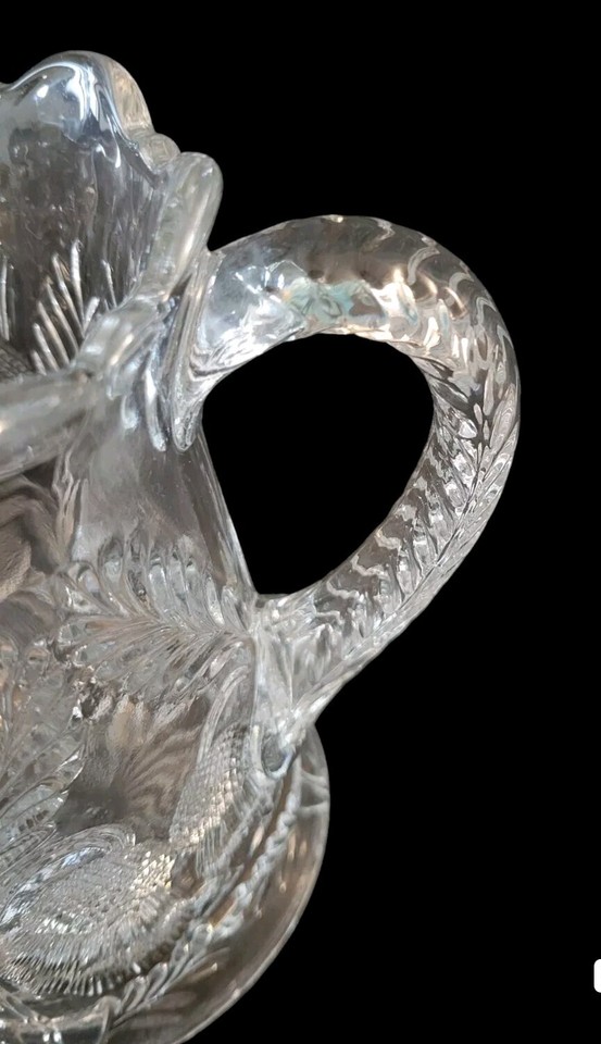 EAPG Cambridge Inverted Thistle Pattern Pitcher Clear Glass | eBay