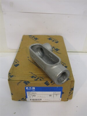 Eaton LL37, Form 7 Threaded Conduit Body, 1" Size, 5 Pack | eBay