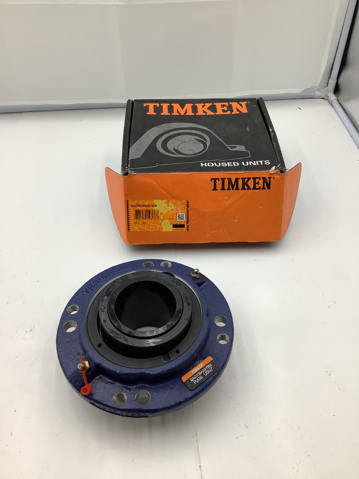 TIMKEN Piloted Flange-Mount Spherical Roller Bearing QACW13A207SM PJ06 ...