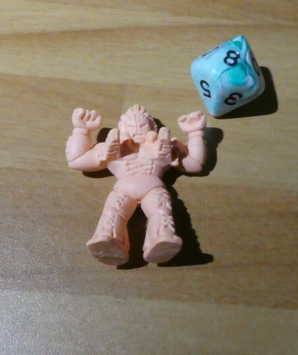 KINNIKUMAN MUSCLE MEN ERASER KIN KINKESHI EXOGINI JAPANESE FIGURE FLESH ...