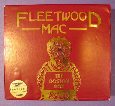 Fleetwood Mac The Boston Box (3)CD box set LIVE LTD 1999 EU Numbered ...