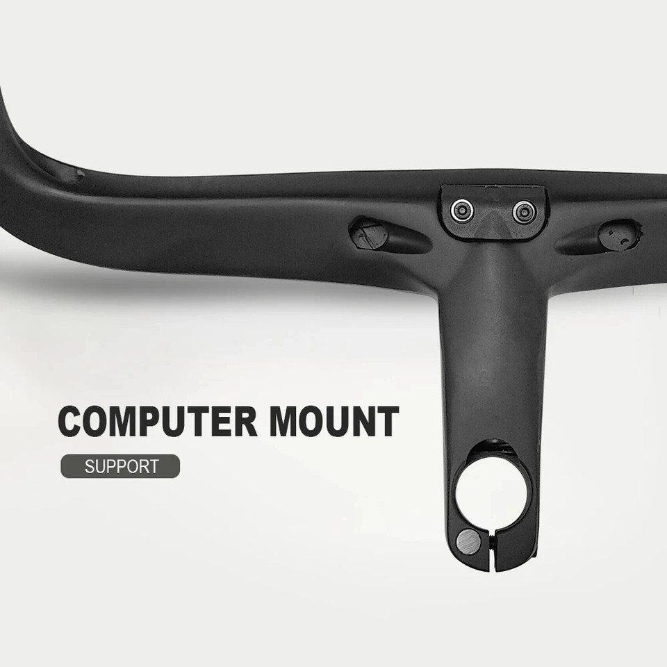 Carbon Handlebar Bike Integrated Handlebar With Headset Spacers ...