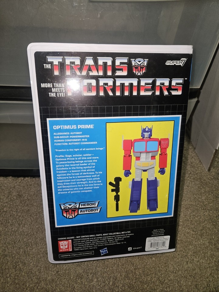 Super7 TRANSFORMERS OPTIMUS PRIME DX Deluxe Figure Vol.1 MACYS ...