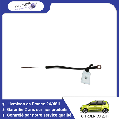 🇫🇷 JAUGE A HUILE CITROEN C3 PICASSO 2008- 1.6 HDi 110 9677993580 ♻️ ...