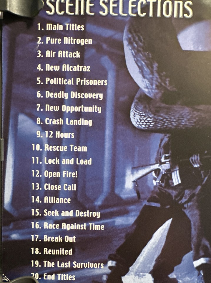 Boa (DVD 2002 Insert) Cult Snake Horror Dean Cain Phillip Roth ...