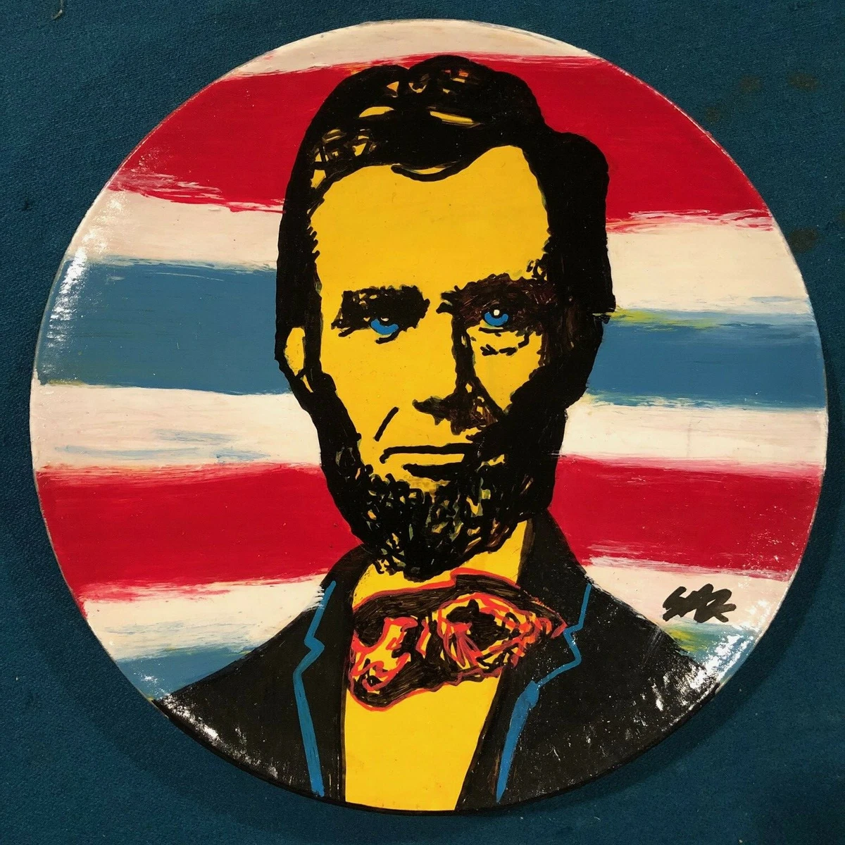 Abraham Lincoln Pop Art