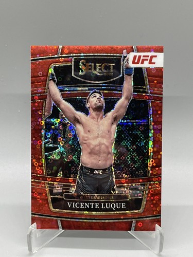 2022 Select UFC Vicente Luque Concourse Red Disco Prizm /99 | eBay