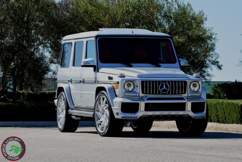 24” RF25 WHEELS RIMS FOR MERCEDES G WAGON W463 G500 G550 G55 G63 24X10 ...