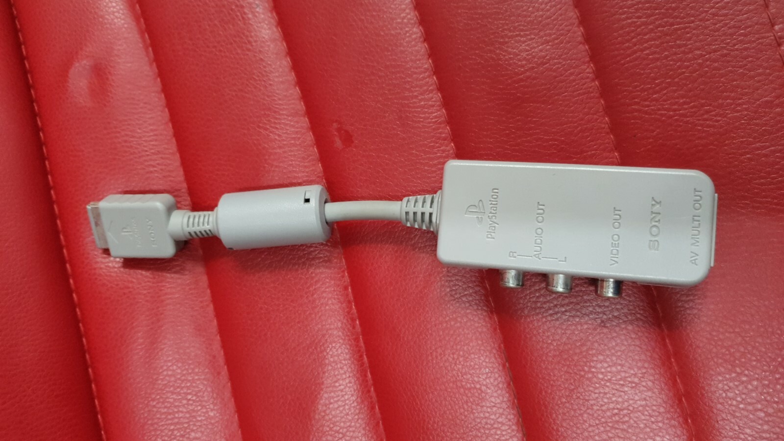 Official SONY PLAYSTATION AV Adaptor SCPH 1160 Multi Out | eBay