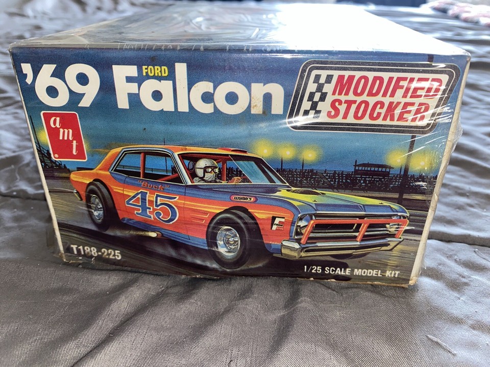 AMT 69' Ford falcon modified stocker model car kit (ORIGINAL) | eBay