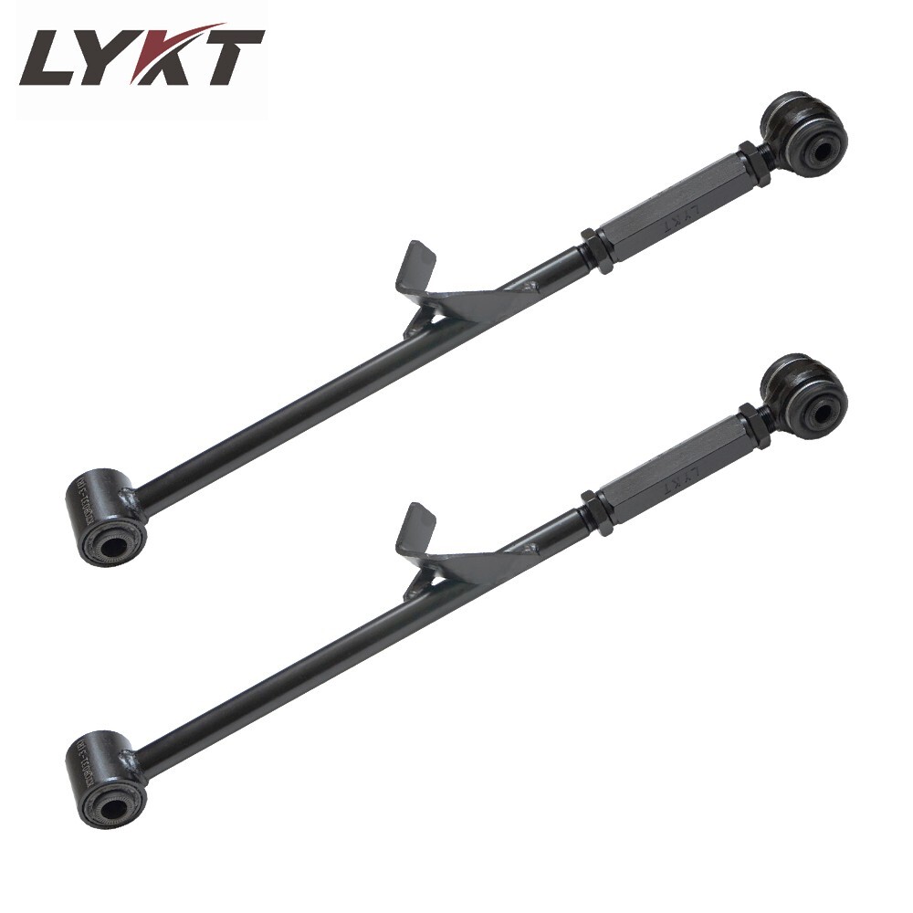 2pcs LYKT Alignment Rear Camber Kit Adjustable lower Arms For Toyota ...