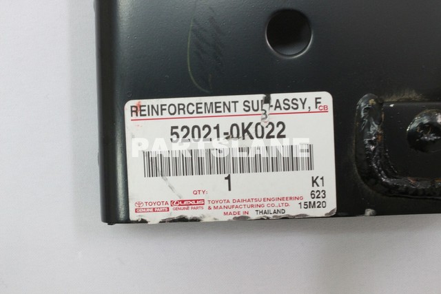 520210K022 Genuine Toyota Reinforcement Sub-assy Front Bumper 52021 ...