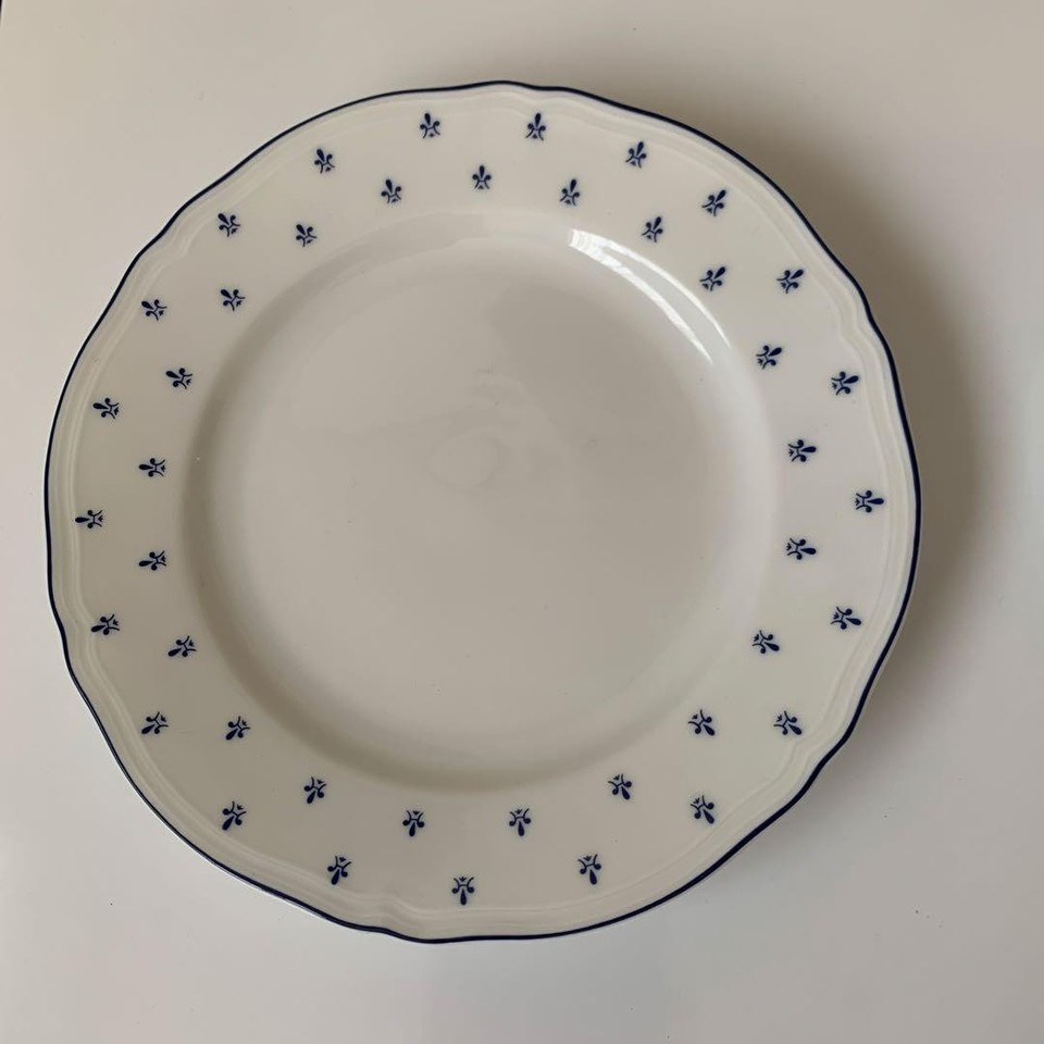 [Near Mint, Rare] Richard Ginori Royal Blue 19cm Plates (2 pieces) From ...