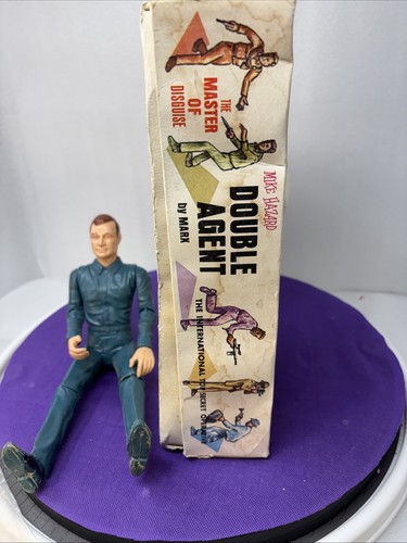 Marx Mike Hazard Double Agent Moveable Figure Johnny West | eBay