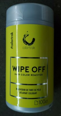 Colortrak Hair Color Remover Wipes, Moist, Non-irritating Towelettes ...