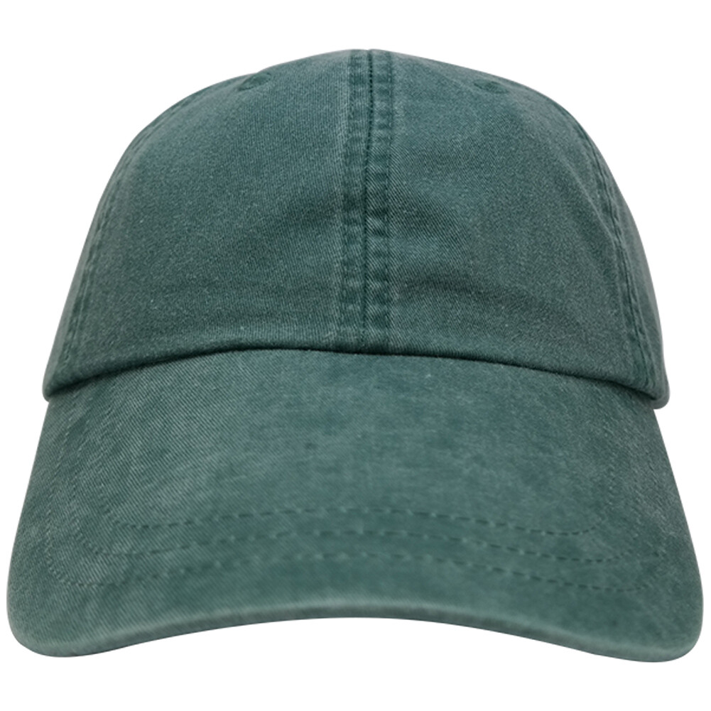 Sunbuster Extra Long Bill 100% Washed Cotton Cap with Leather ...