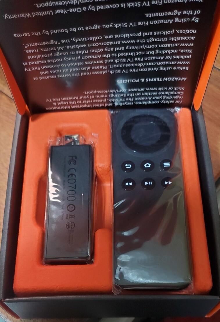 Amazon Fire TV Stick (1st Generation) Media Streamer - Black for sale ...