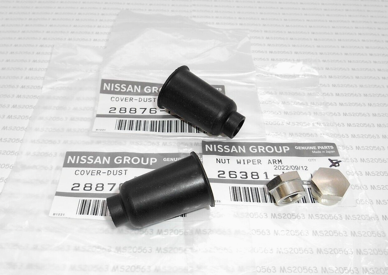 1970-73 Datsun 1200 B110 Windshield Wiper Arm Pivot Shaft Rubber Seal ...