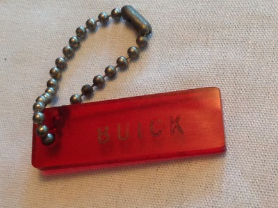 Vintage Lucite BUICK Key Chain | eBay