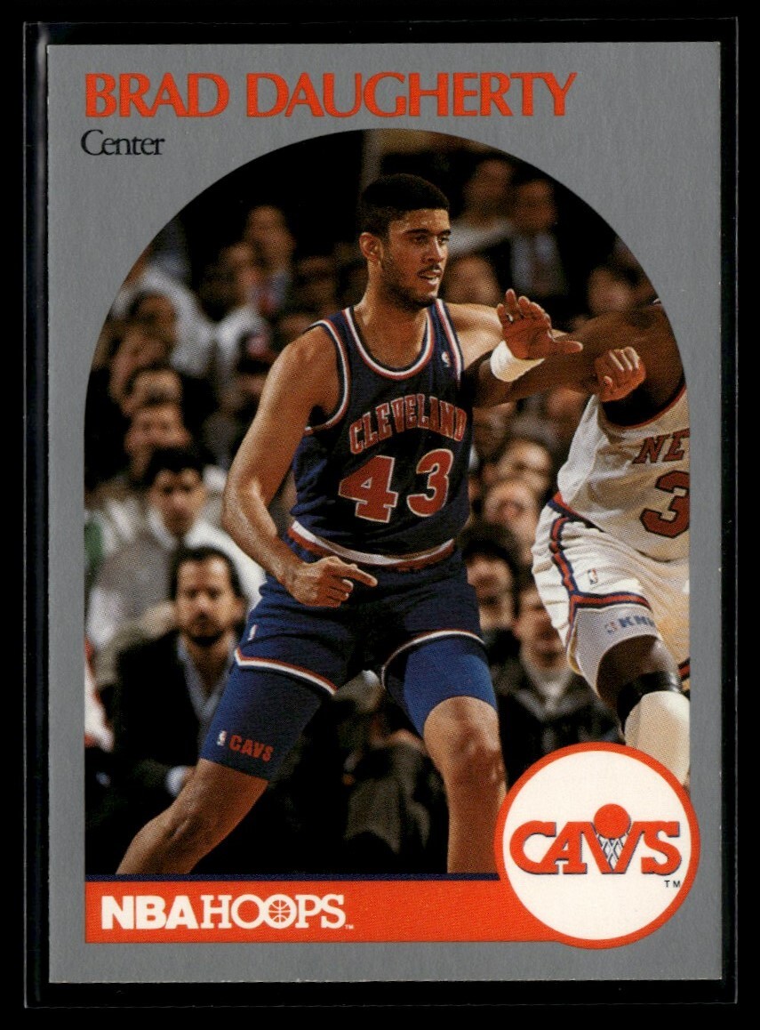 1990-91 Hoops Brad Daugherty Cleveland Cavaliers #73 | eBay