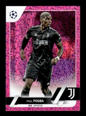 2022-23 Topps UEFA Champions #108 Paul Pogba Pink Speckle Foil | eBay