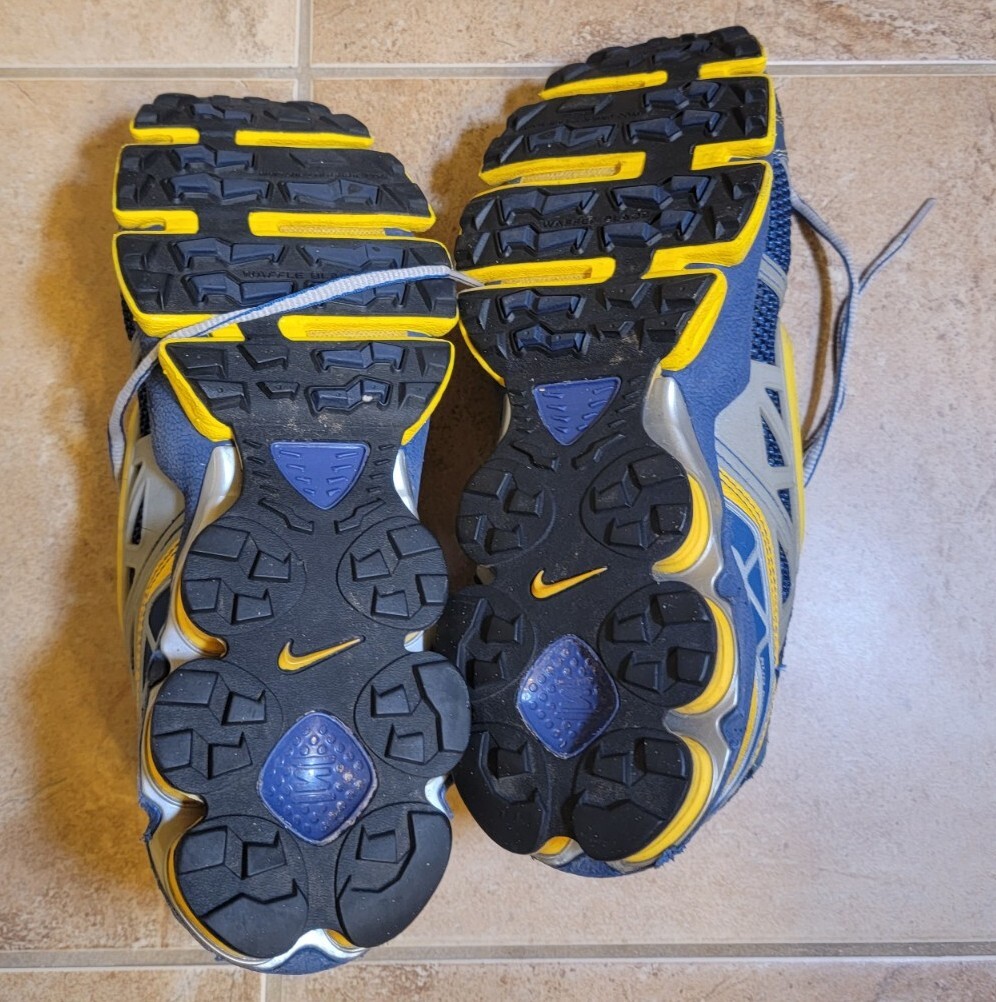 Authentic Lightly Worn Nike Shox Running Shoe Waffle … - Gem
