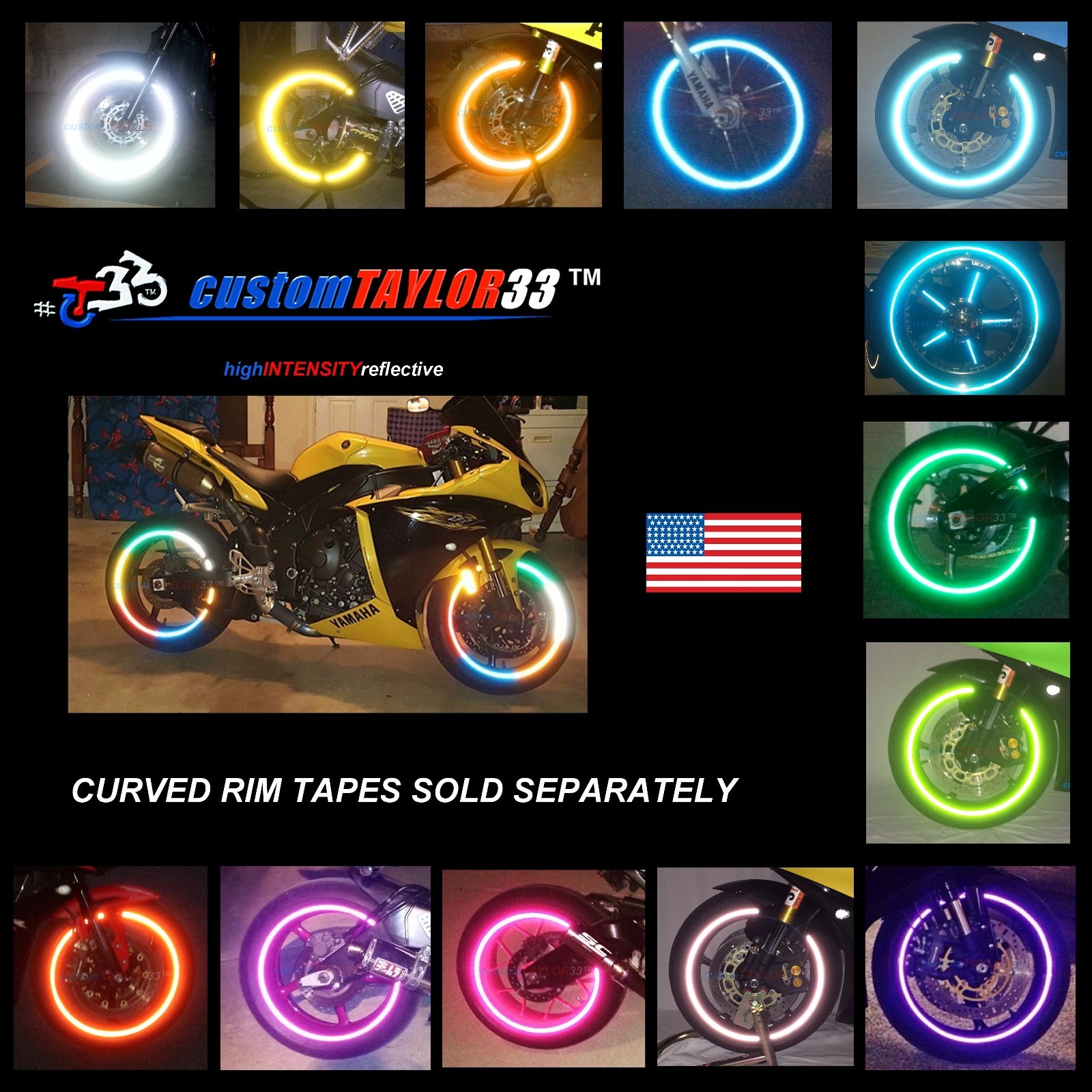 Reflective DECALS For Rubber Helmet Warhawks Dirtbike Motorcross ...