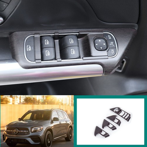For Benz GLB 200 250 2020-2023 Oak Wood Grain Glass Window Lift Switch Panel 4pc | eBay