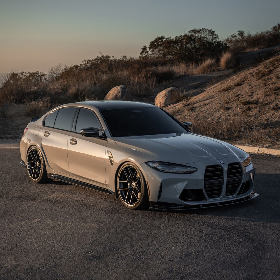 20" HRE FF21 Black 20x9.5 20x10.5 Forged Concave Wheels Rims Fits BMW ...
