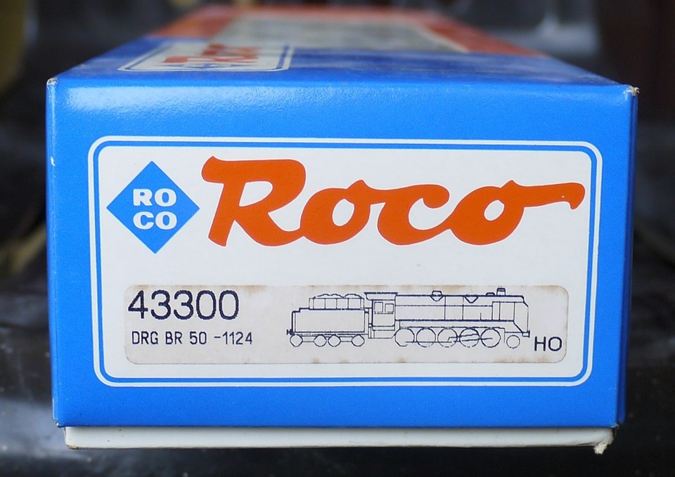 Roco HO 43300 DRG Br50 1124 Class 50 Steam Locomotive NEW w/Inst ...