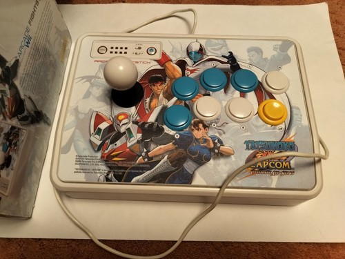 Nintendo Wii Arcade TATSUNOKO vs CAPCOM Ultimate All-Star Fight Stick ...