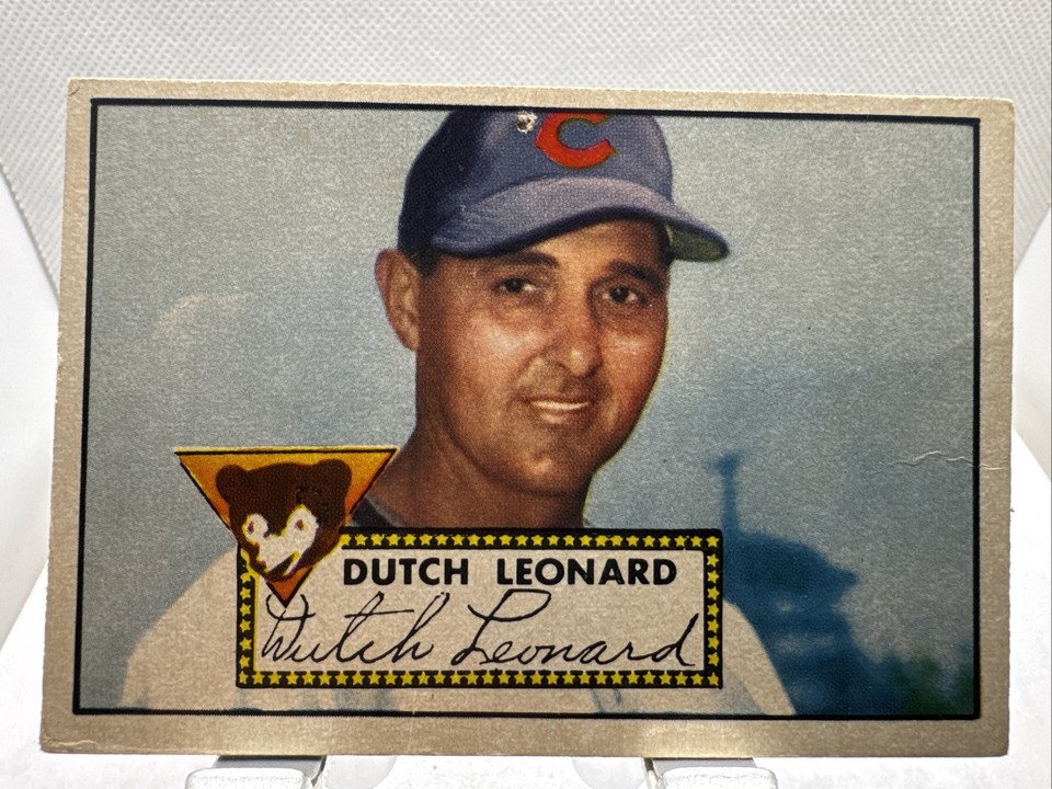 1952 Topps - #110 Dutch Leonard (RC) Chicago Cubs | eBay