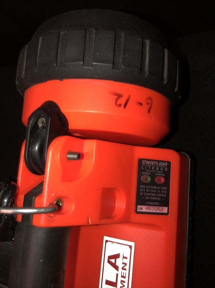 Streamlight Litebox Power Failure Flashlight. Taken Out Of Service ...