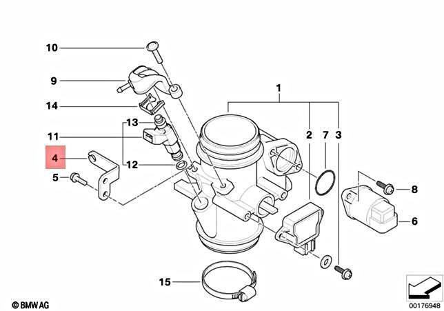 Genuine BMW K14 K15 R13 0184 Bracket For Accelerator Bowden Cable ...