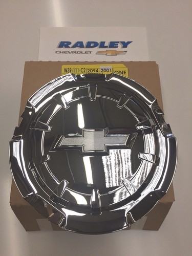 NEW OEM GM 14-16 Chevrolet Silverado 1500 Chrome Hub Center Cap ...