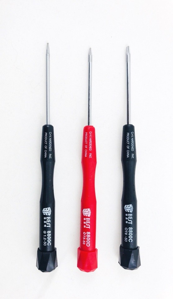 3 pcs Screwdrivers Trox Pentalobe Repair Tool Set for Apple MacBook ...