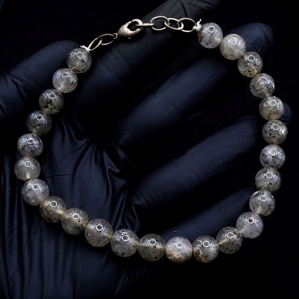 6 Inches Most Rutile Quartz 114.00 Cts Beaded Elegant 6 Inches Most Rutile Quartz 114.00 Cts Beaded Elegant