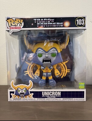 Funko Pop! Transformers 10 Inch Unicron #103 Shared GameStop San Diego ...