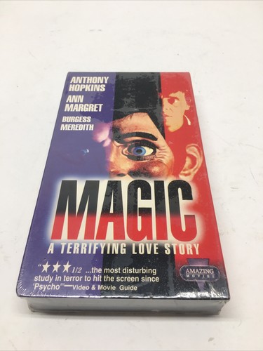 Magic - VHS - A Terrifying Love Story - 1978 - Anthony Hopkins - Ann ...