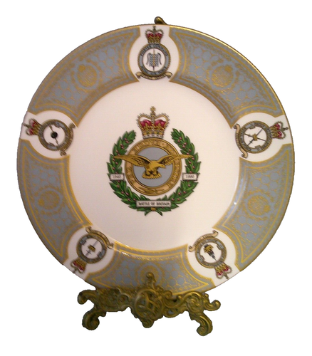 1990 Spode China Plate RAF Battle Of Britain Royal Air Force WW2 ...