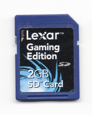 Lexar Gaming Edition 2GB SD Genuine Camera Memory Card | eBay