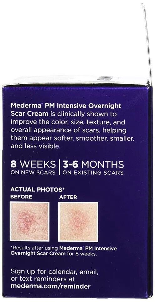 Mederma PM Intensive Overnight Scar Cream Reduces Old New Scars 30gm | eBay