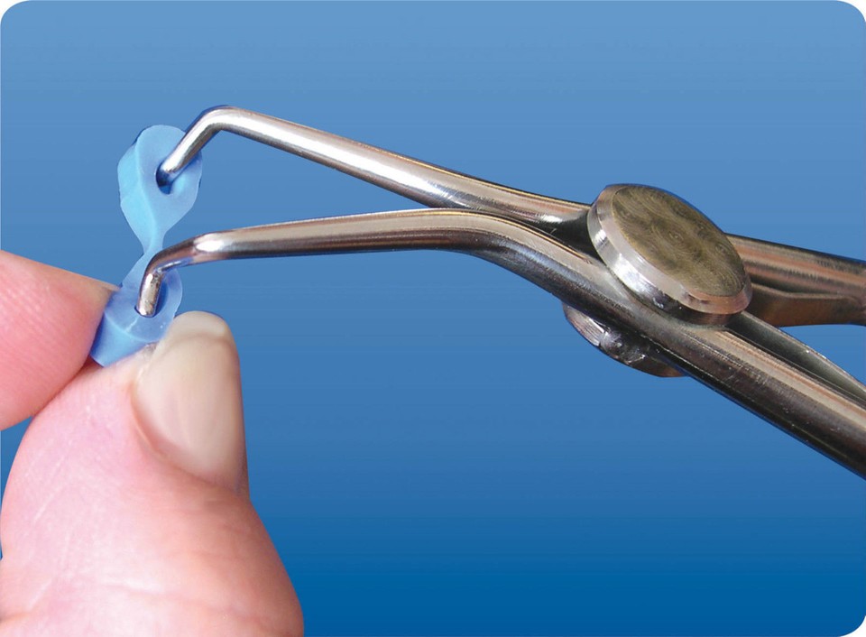 40pcs Dental Elastic Fixing Wedges Matrix Matrices Rubber Dam ...