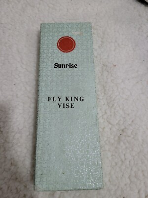 Vintage travel FLY-KING Tying Vise & Original Box, Flyfishing | eBay