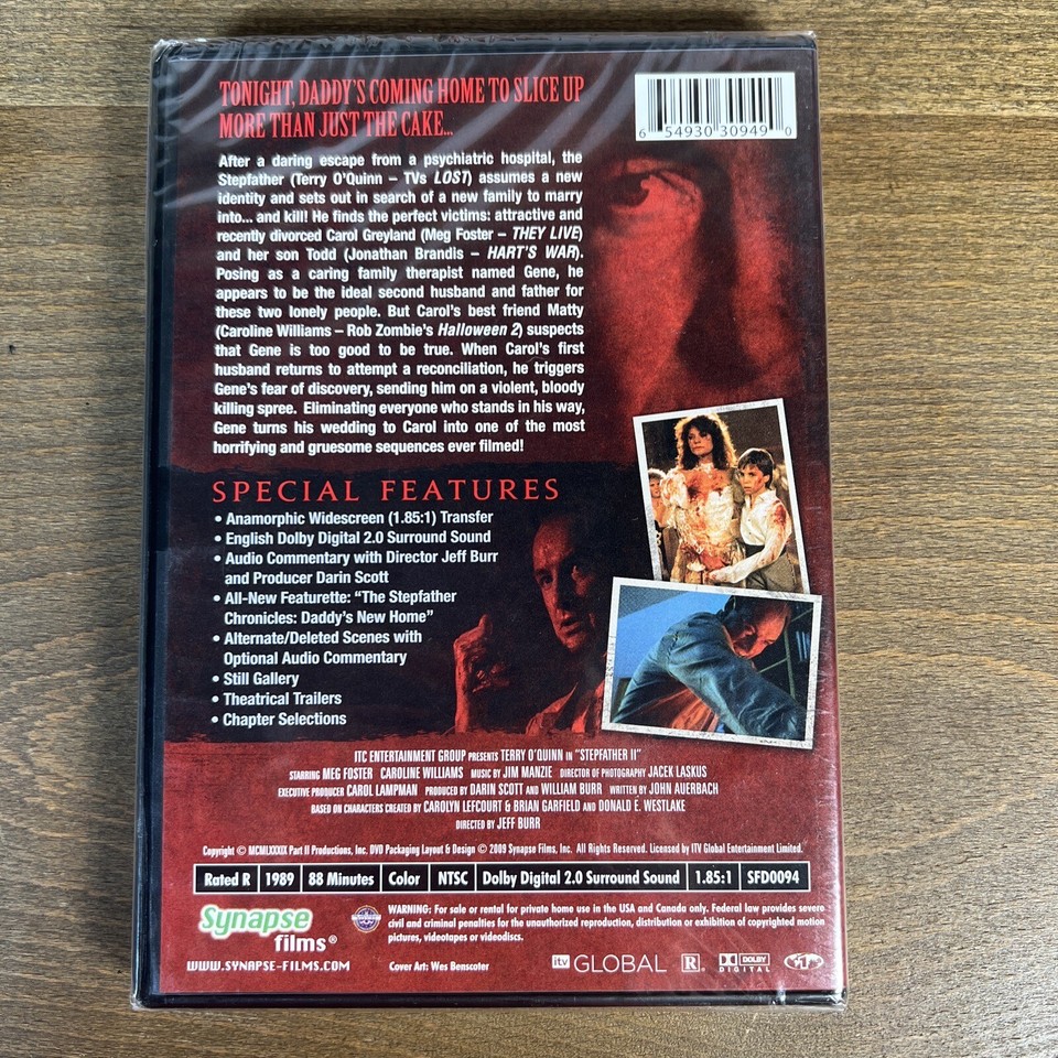 STEPFATHER II 2 MAKE ROOM FOR DADDY New Sealed DVD 654930309490 | eBay
